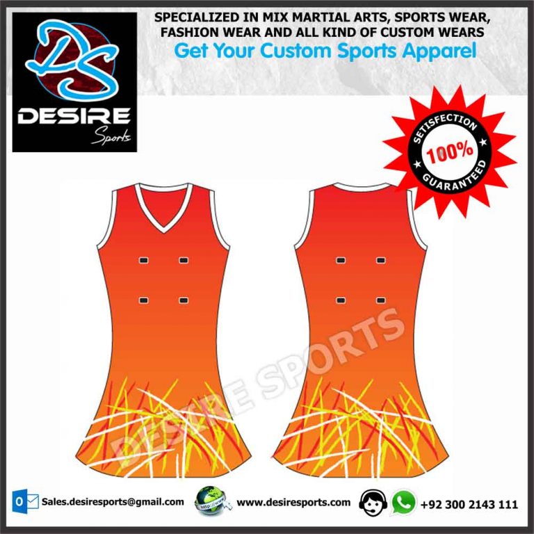 Netball Uniform Design - Desire Sports