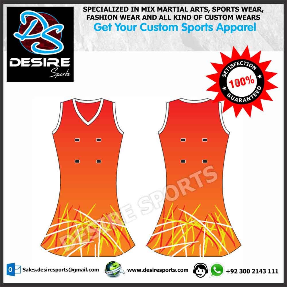 Netball Uniform Design - Desire Sports