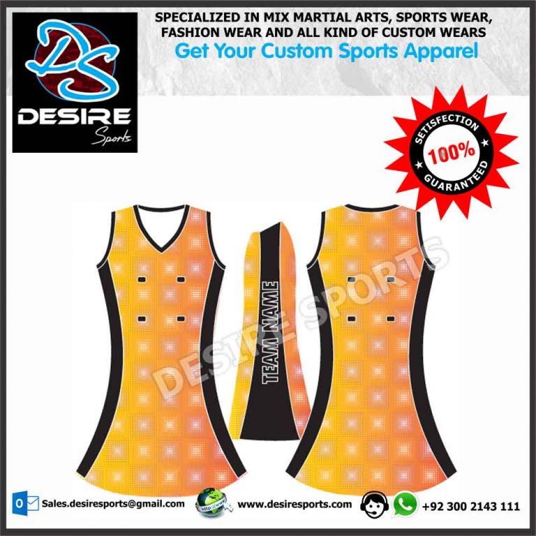 Netball Uniform Design - Desire Sports